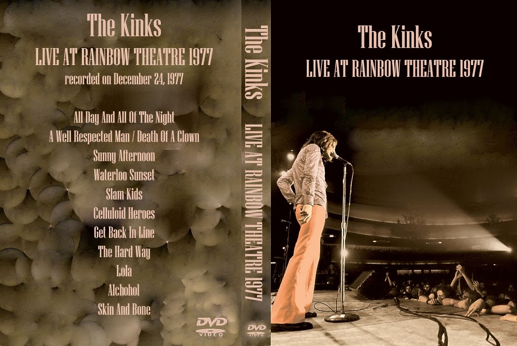 BANCA DO ROCK Rock Concert DVD: 516 - DVD THE KINKS 1977 - BOOTLEG